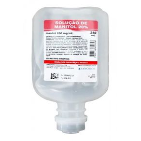 Manitol 250ML Frasco - Sanobiol - coopera